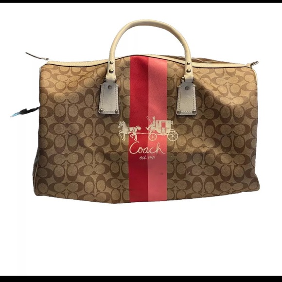 Coach | Bags | Preowned Authentic Coach Duffle Bag With Strap K8693192 ...